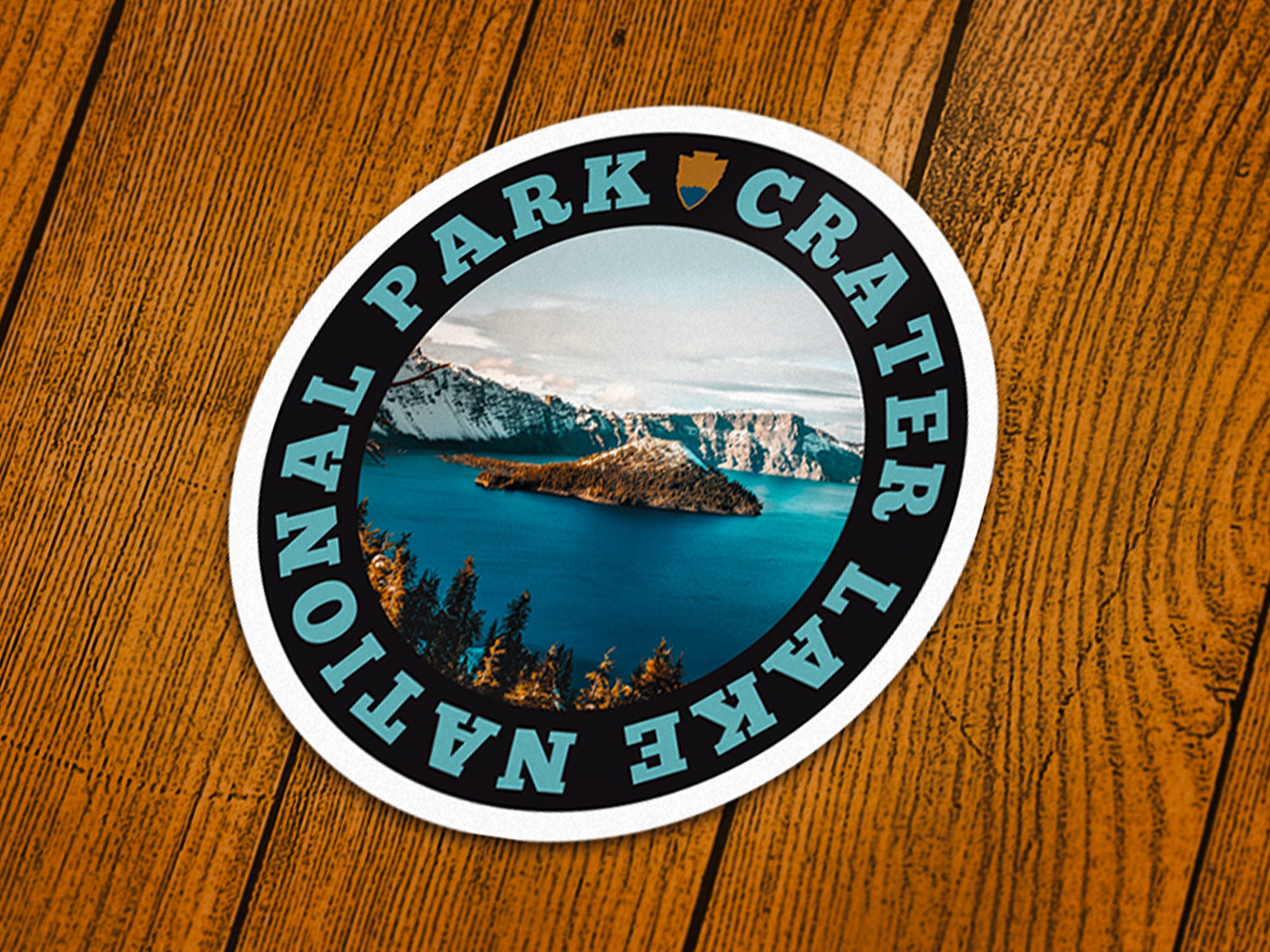 Crater Lake National Park Vinyl Sticker | Choose 1 Decal or Get Them ...