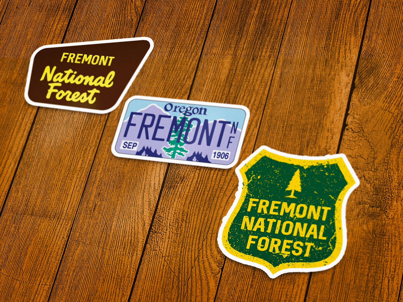 Fremont National Forest Vinyl Sticker Choose 1 Decal or Get - Etsy UK