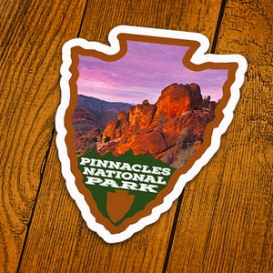 Pinnacles National Park Vinyl Sticker | Choose 1 Decal or Get Them All ...