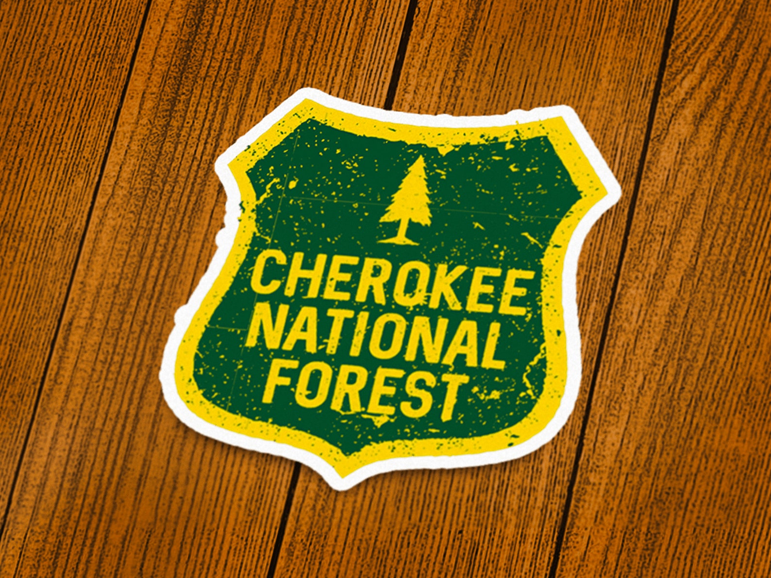 Cherokee National Forest Vinyl Sticker Choose 1 Decal or Get - Etsy