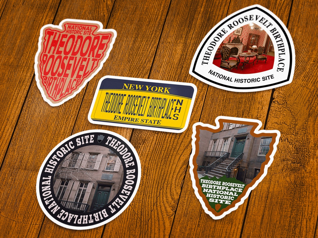 Theodore Roosevelt Birthplace National Historic Site Vinyl Sticker ...