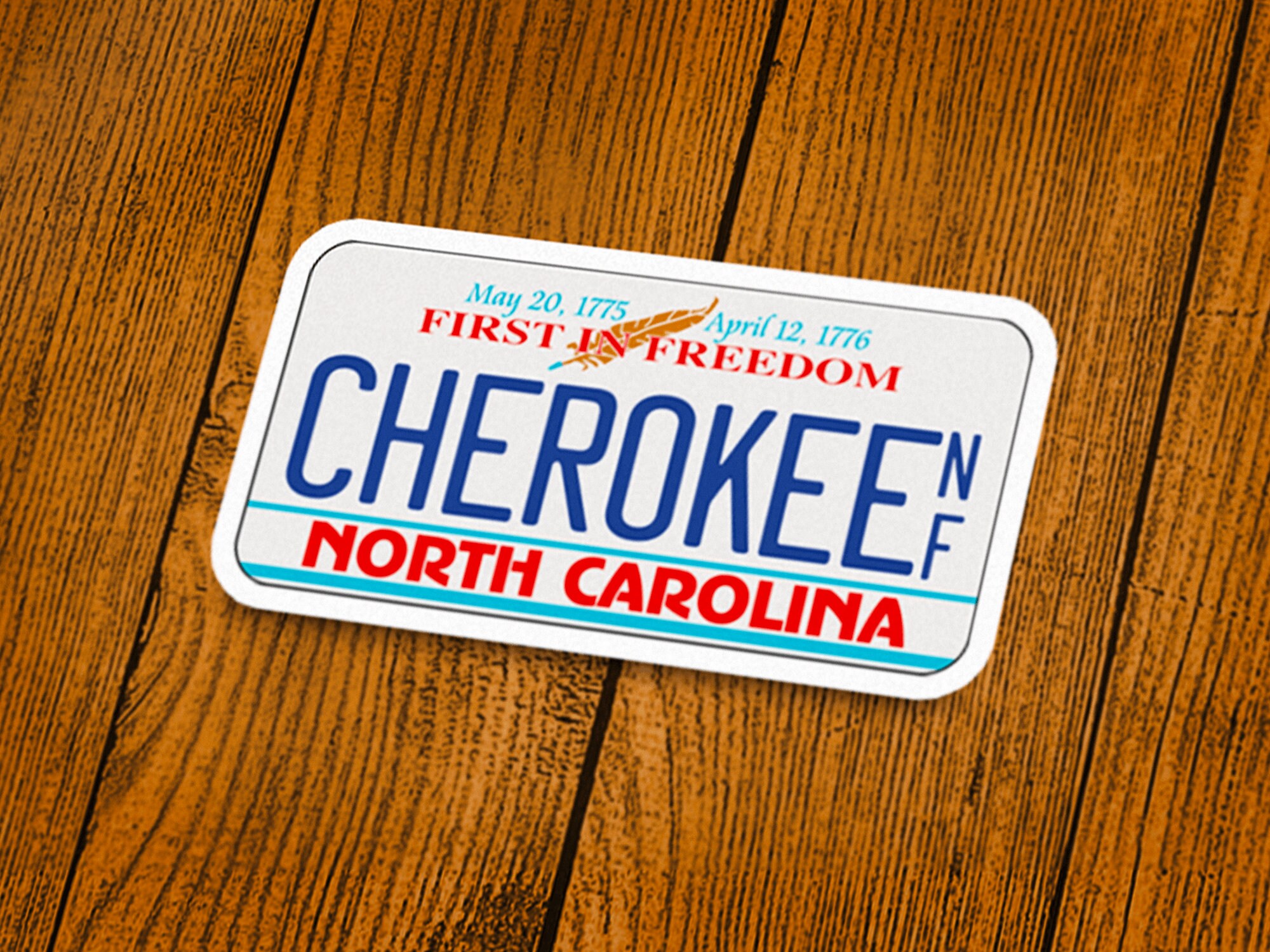 Cherokee National Forest Vinyl Sticker Choose 1 Decal or Get - Etsy