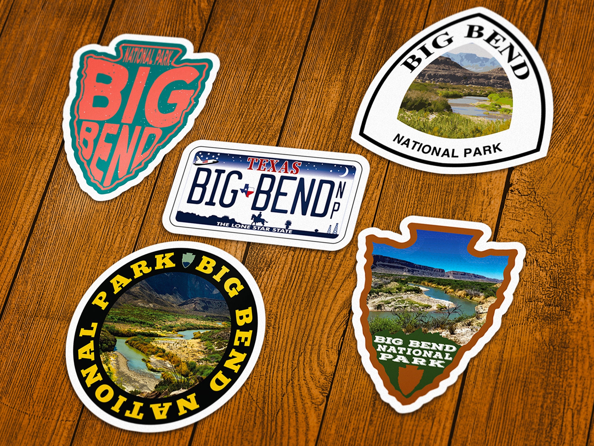 Big Bend National Park Vinyl Sticker | Choose 1 Decal or Get Them All ...