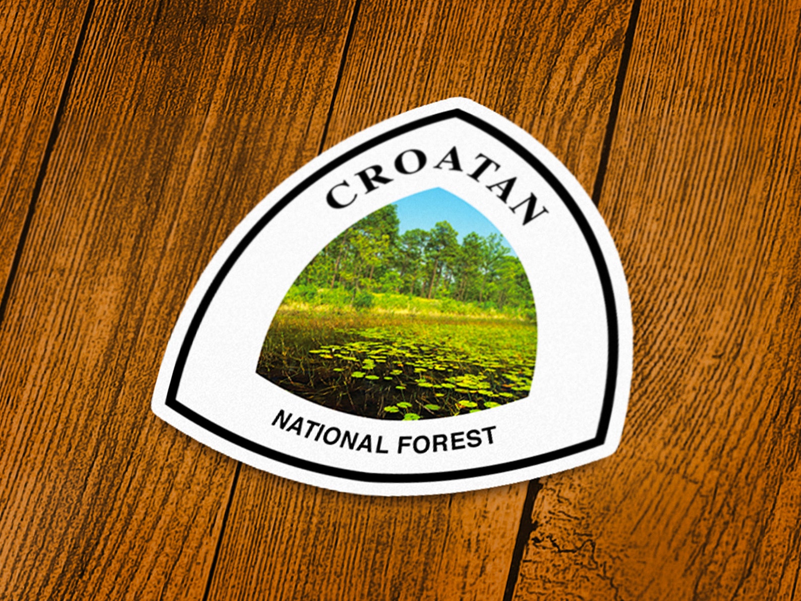 Croatan National Forest Vinyl Sticker | Choose 1 Decal or Get Them All ...