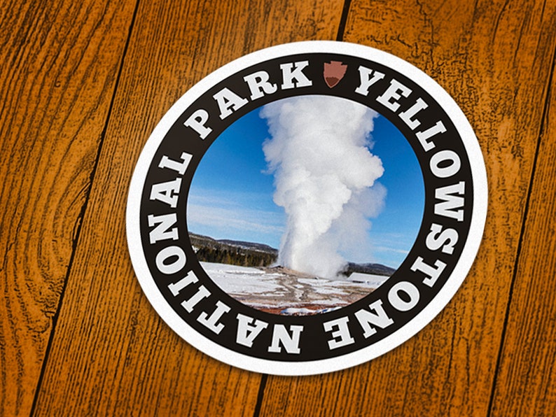 Yellowstone National Park Vinyl Sticker Choose 1 Decal or | Etsy