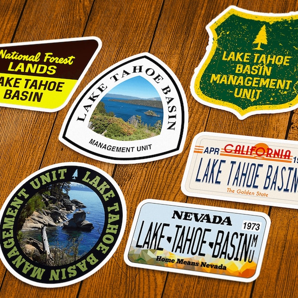 Lake Tahoe Sticker - Etsy