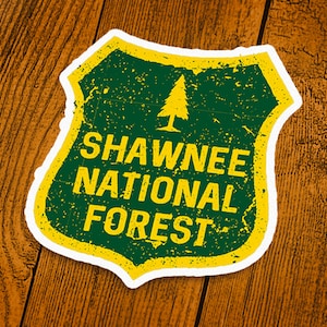 Shawnee National Forest Vinyl Sticker | Choose 1 Decal or Get Them All ...