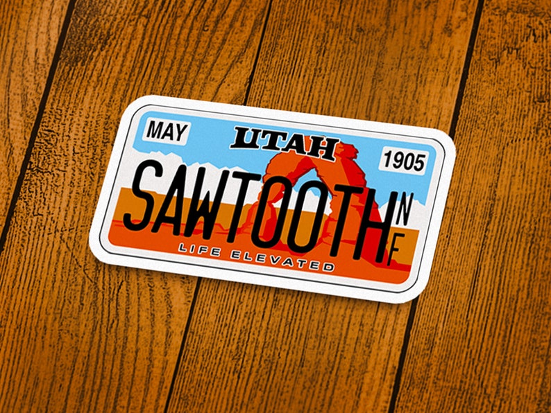 Sawtooth National Forest Vinyl Sticker Choose 1 Decal or Get | Etsy