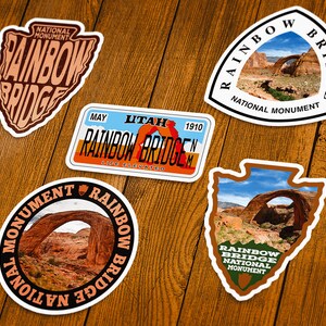 Rainbow Bridge National Monument Vinyl Sticker | Choose 1 Decal or Get ...
