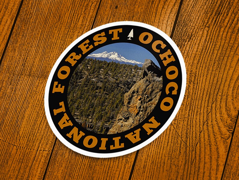Ochoco National Forest Vinyl Sticker | Choose 1 Decal or Get Them All ...