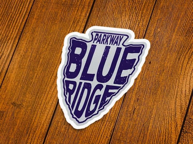 Blue Ridge Parkway Vinyl Sticker Choose 1 Decal or Get Them - Etsy