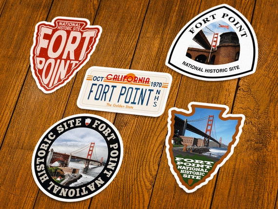 Fort Point National Historic Site Vinyl Sticker Choose 1 | Etsy