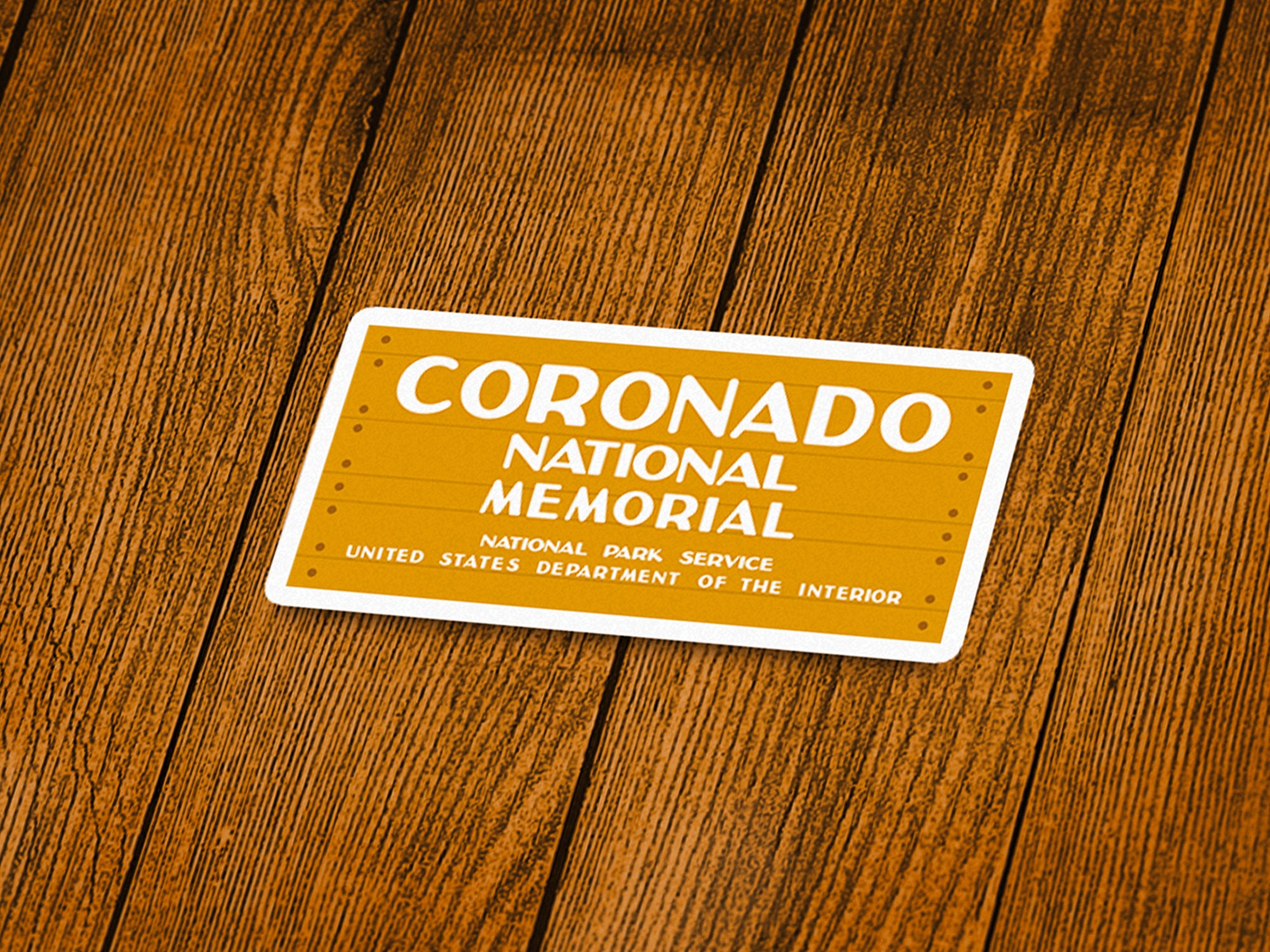 Coronado National Memorial Vinyl Sticker Choose 1 Decal or | Etsy