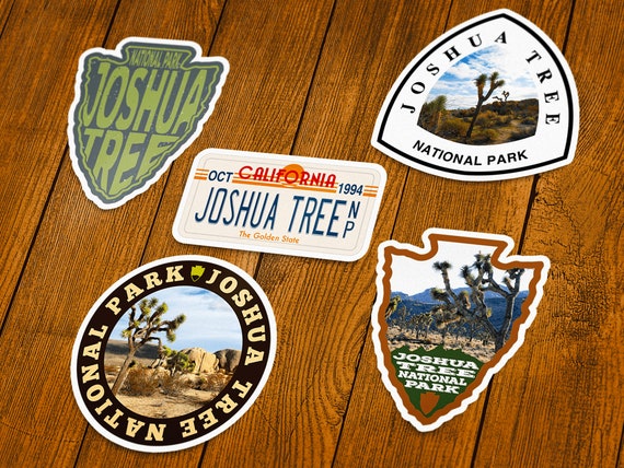 Joshua Tree National Park Vinyl Sticker Choose 1 Decal or - Etsy