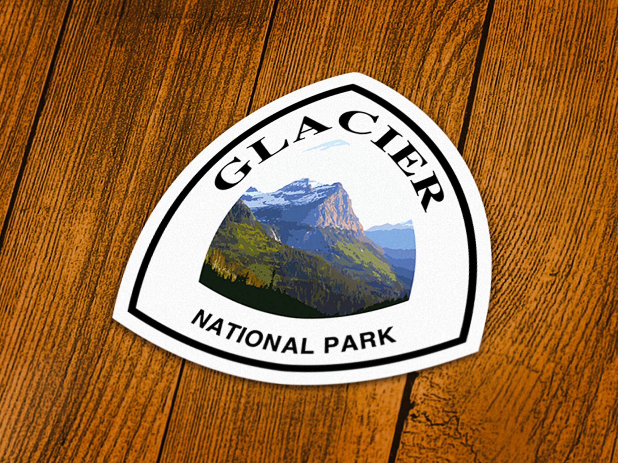 Glacier National Park Vinyl Sticker | Choose 1 Decal or Get Them All ...