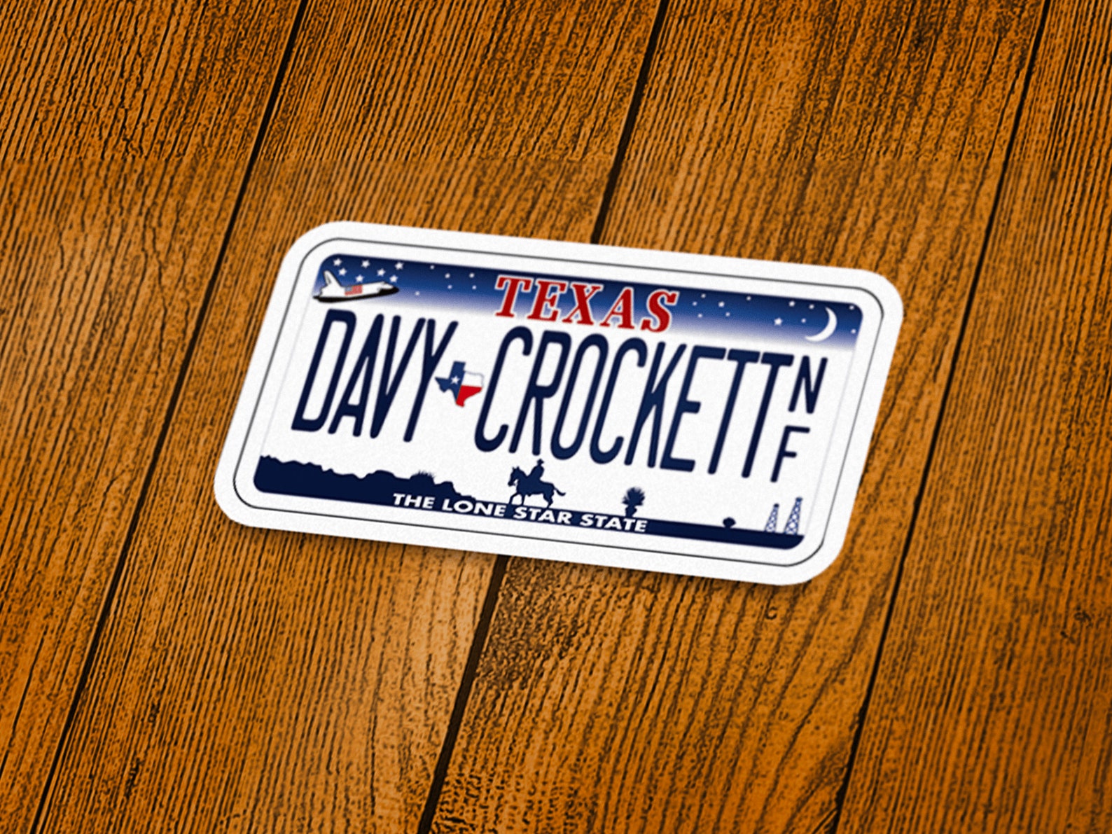 Davy Crockett National Forest Vinyl Sticker | Choose 1 Decal or Get ...