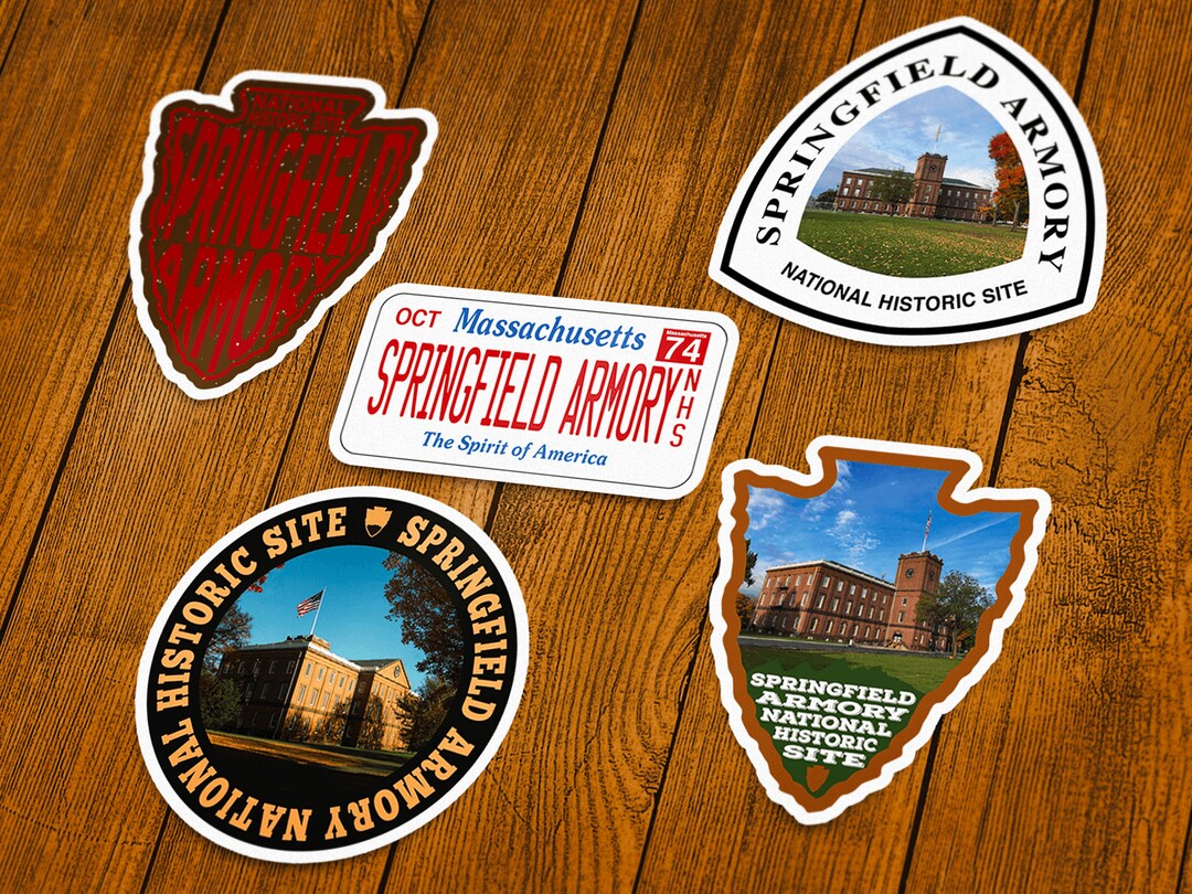 Springfield Armory National Historic Site Vinyl Sticker | Choose 1 ...
