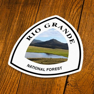 Rio Grande National Forest Vinyl Sticker | Choose 1 Decal or Get Them ...