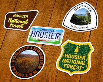 Hoosier Sticker - Etsy
