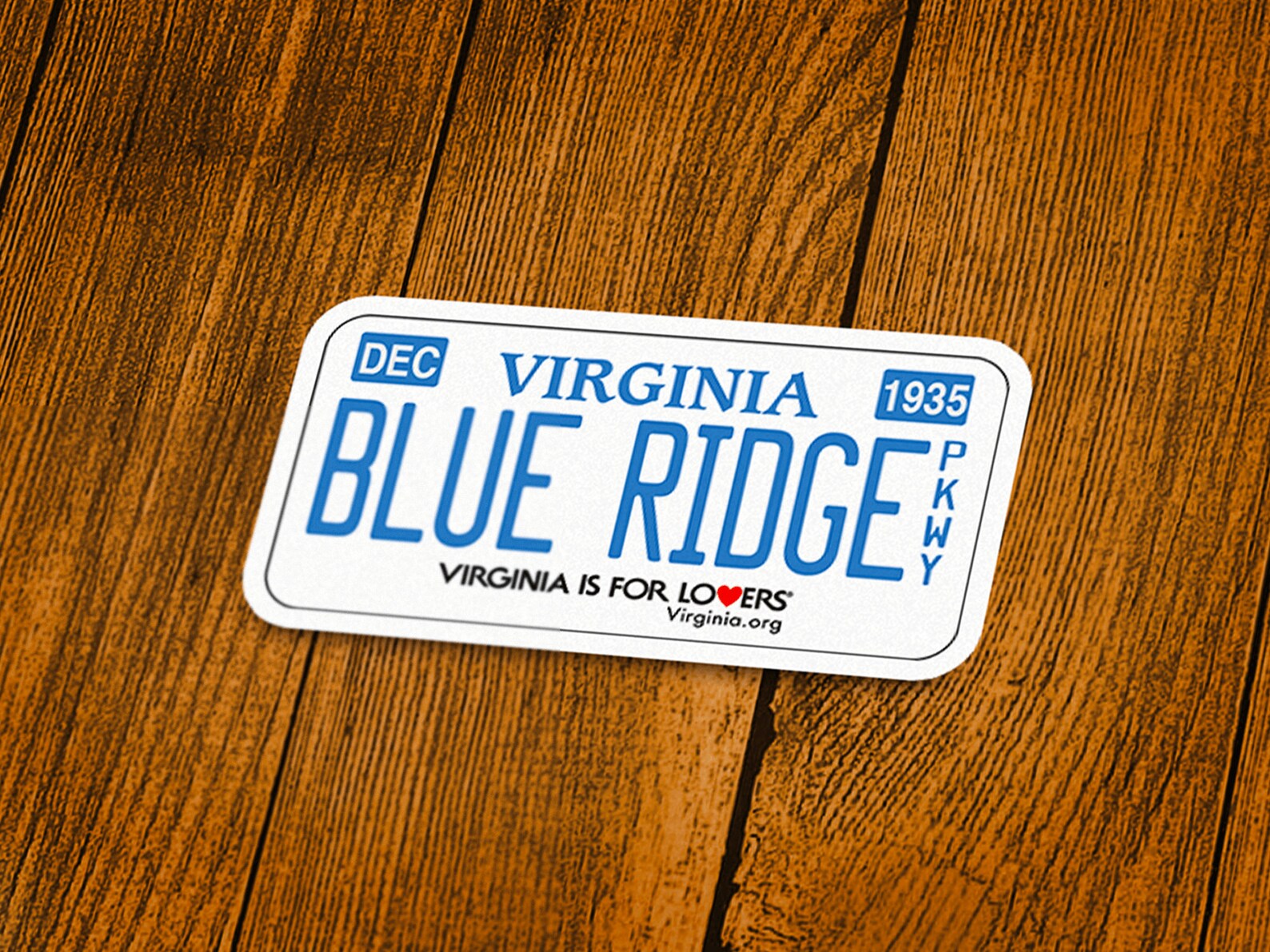 Blue Ridge Parkway Vinyl Sticker Choose 1 Decal or Get Them | Etsy