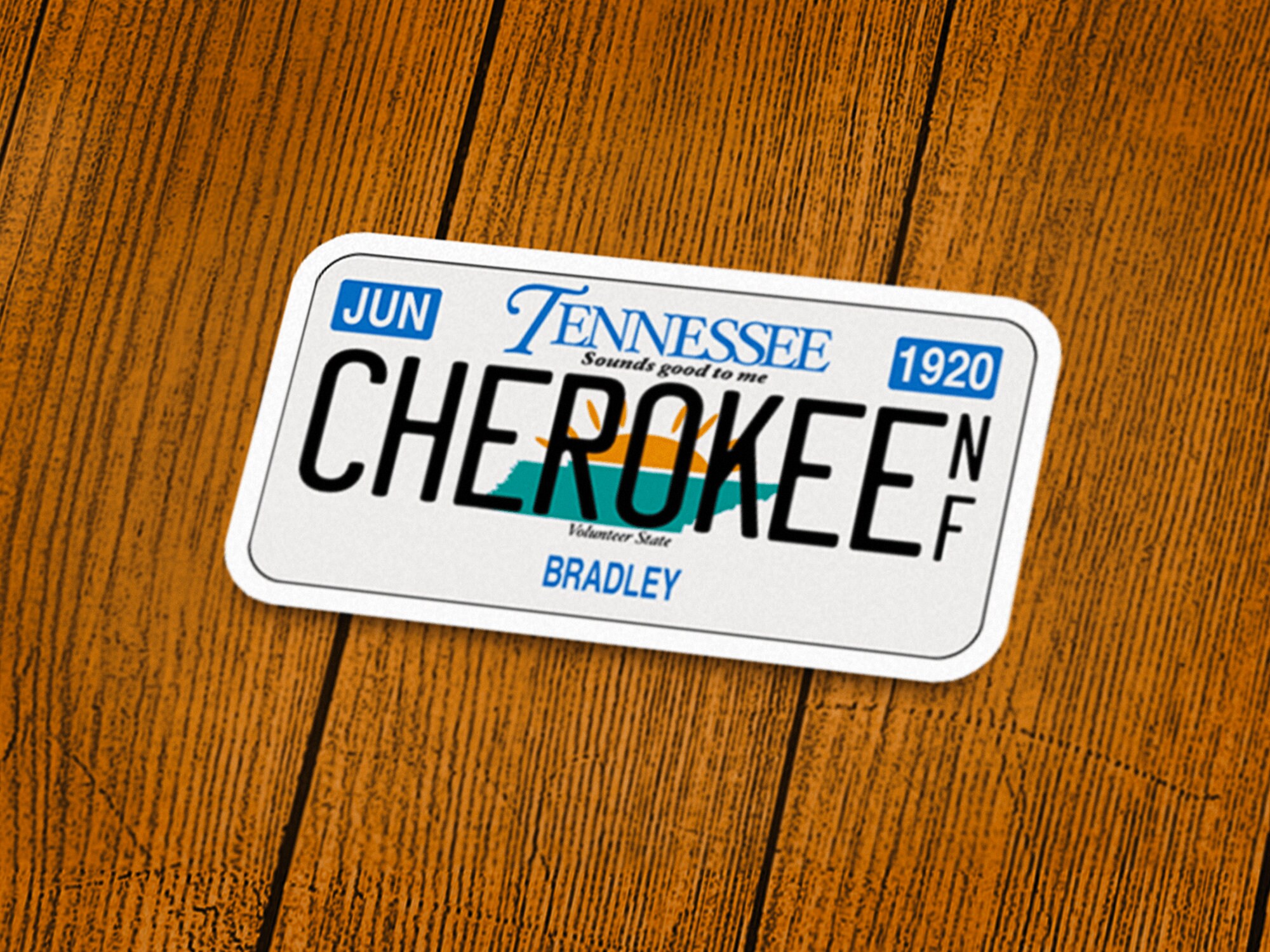 Cherokee National Forest Vinyl Sticker Choose 1 Decal or Get - Etsy
