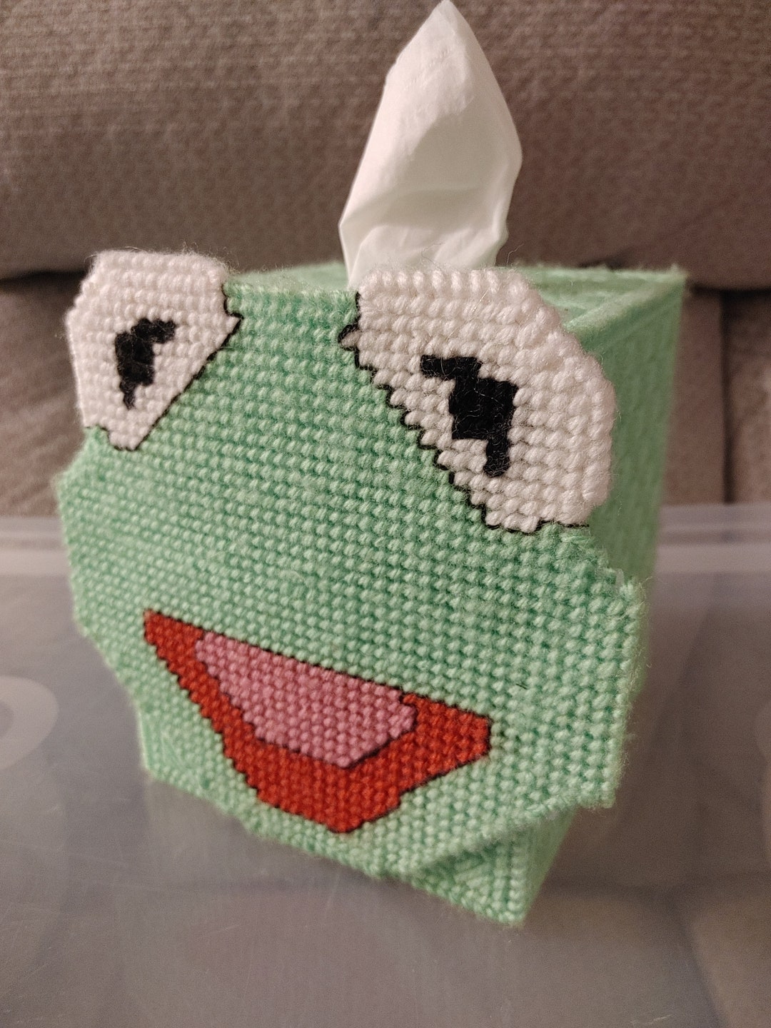 Puppet Frog Tissue Box Cover - Etsy
