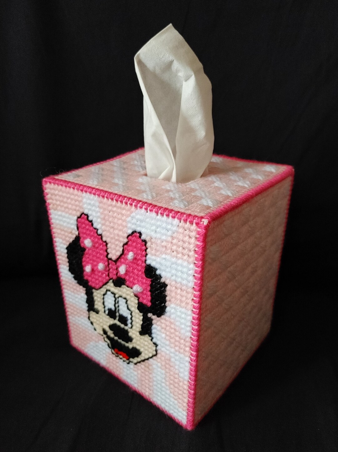 Disney Minnie Mouse Tissue Box Cover - Etsy