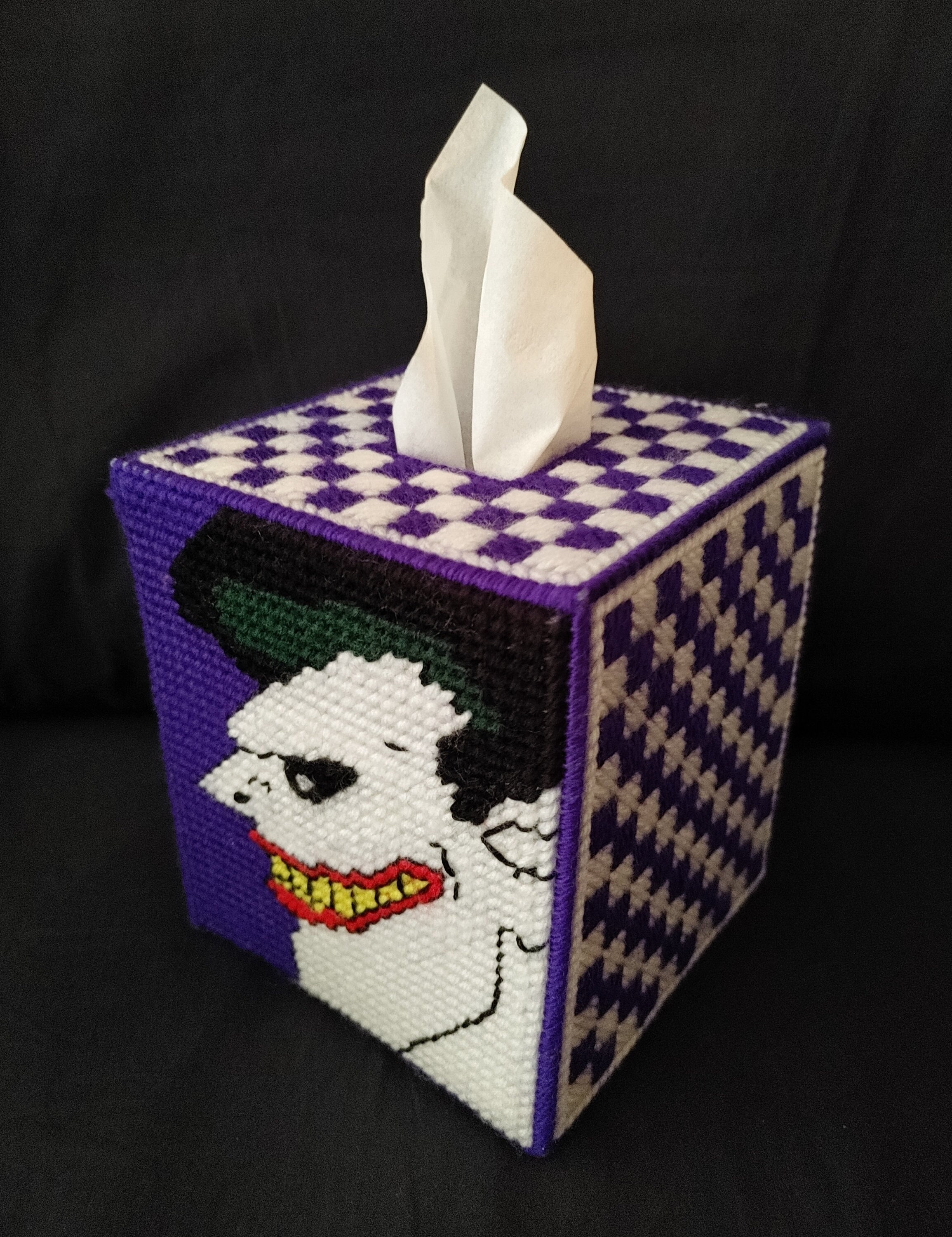 Batman the Joker Tissue Box Cover - Etsy