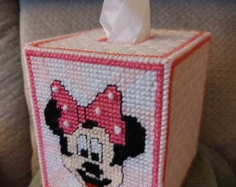 Minnie Mouse Tissue Box - Etsy