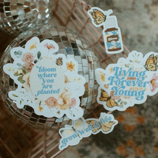 Homeopathic Boho Sticker - Etsy