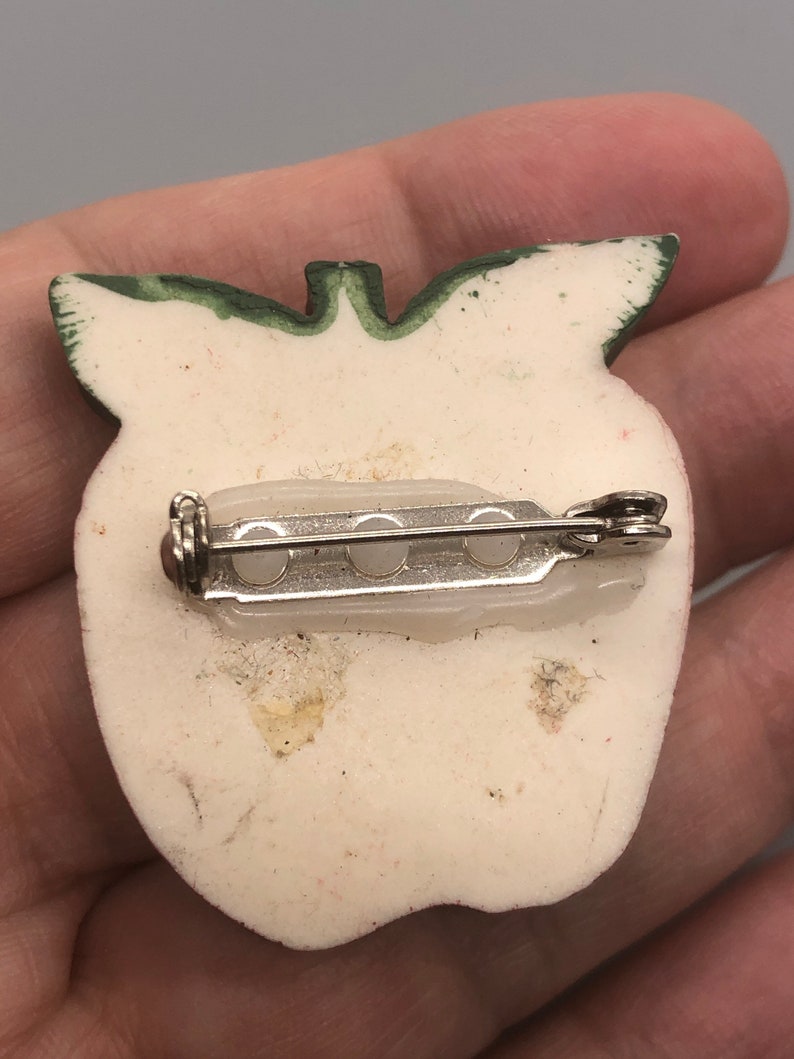 Vintage Apple Pin - Etsy