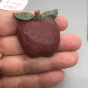 Vintage Apple Pin - Etsy