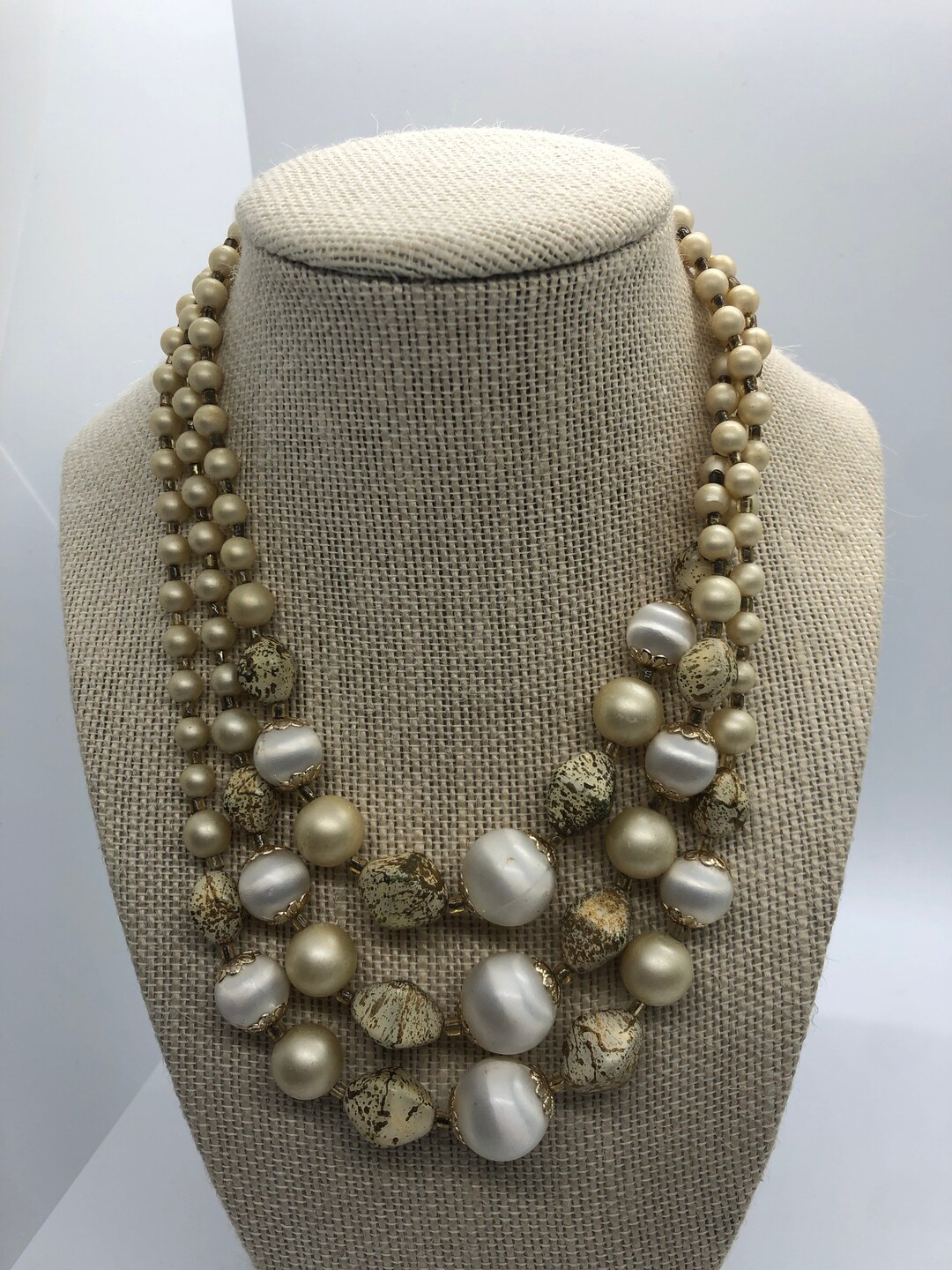 Beautiful Vintage Faux Pearls Marked Japan - Etsy