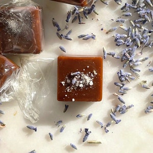 Lavender Honey Caramels: Botanical / Artisanal / Herbal / Natural Candy ...