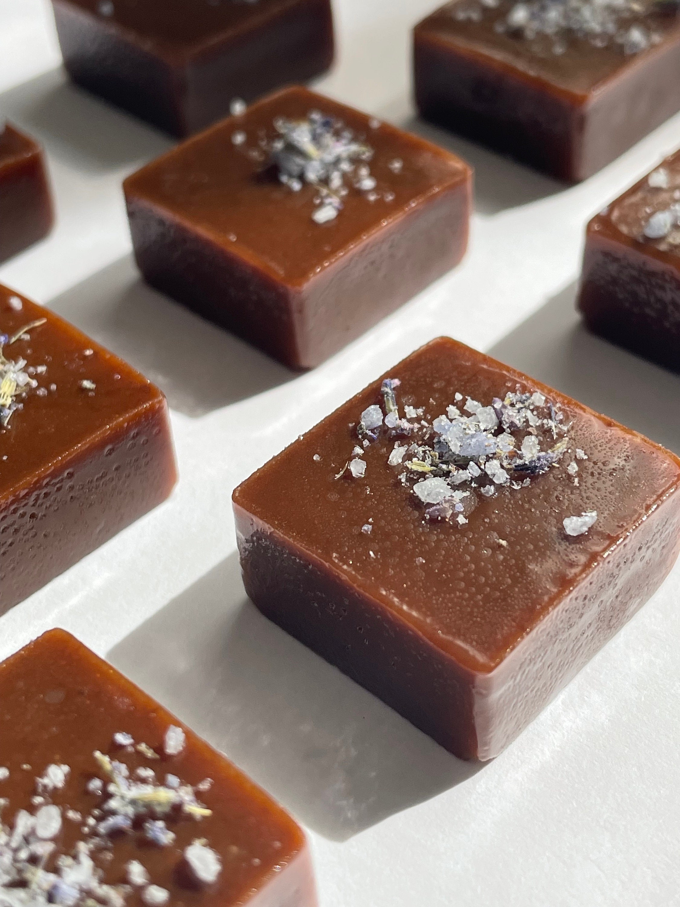 Lavender Honey Caramels: Botanical / Artisanal / Herbal / Natural Candy ...