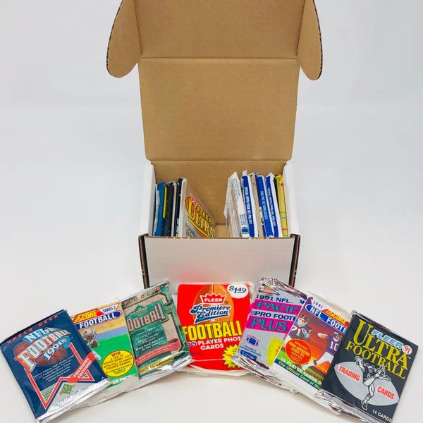 Football Cards Packs - Etsy