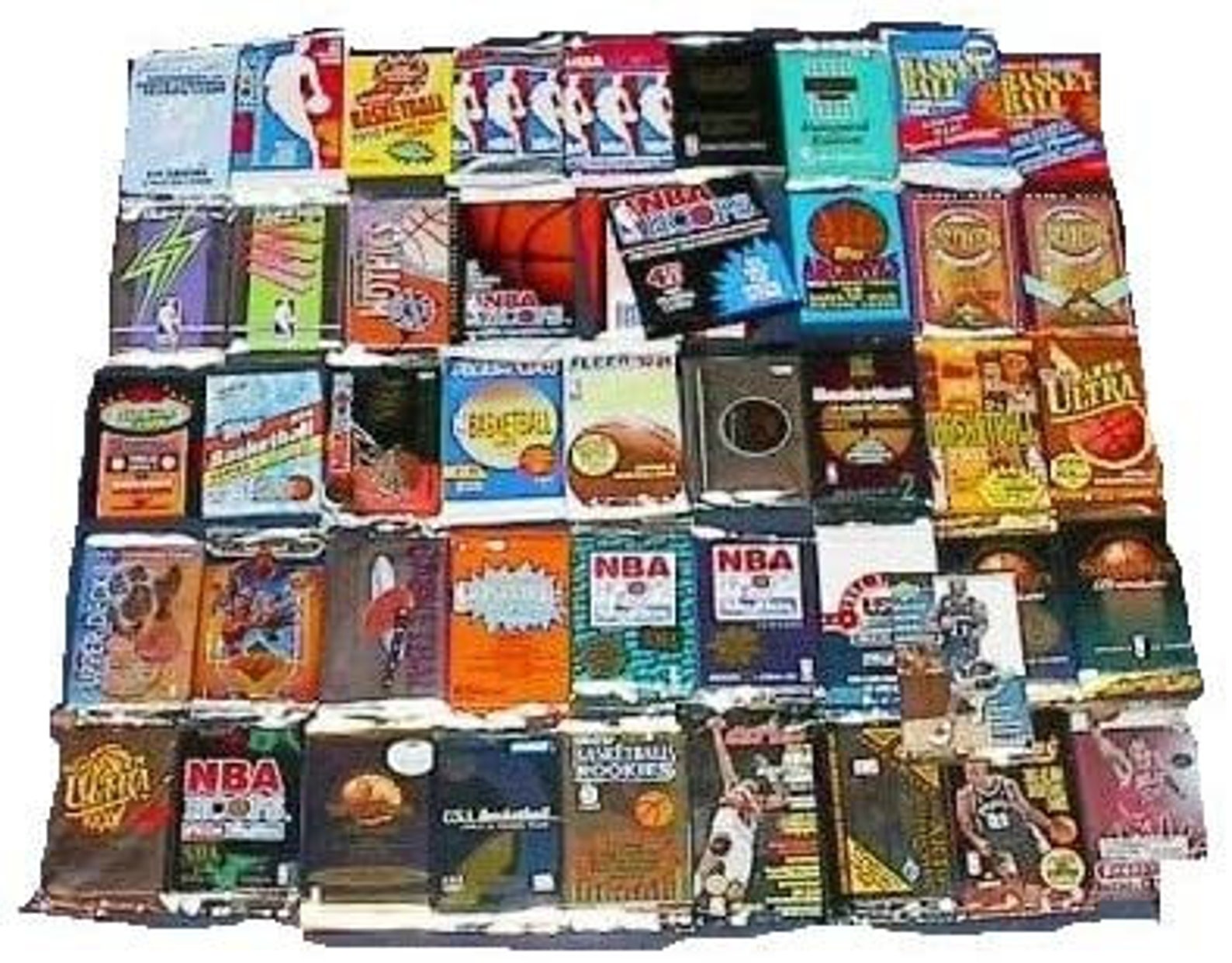 200 Basketball NBA Cards in Old Sealed Factory Packs - Etsy