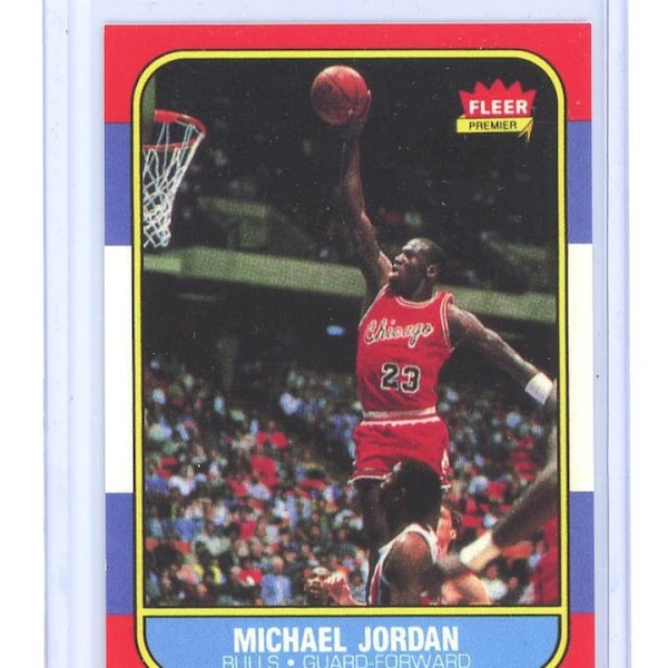 Michael Jordan Rookie Card Signed - Etsy