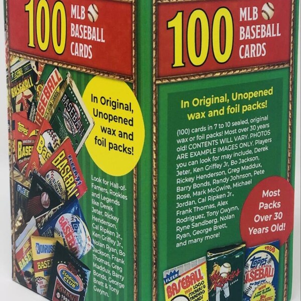 Baseball Unopened Cards - Etsy