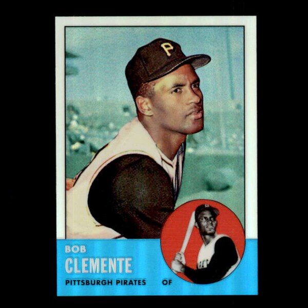 Roberto Clemente Reprint Cards - Etsy