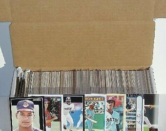Huge Bulk Lot of 100 Unopened Old Vintage MLB Baseball Sports - Etsy