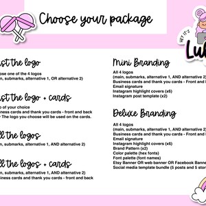 Whimsical & Cute Custom Logo Design for Your Brand or Business. - Etsy