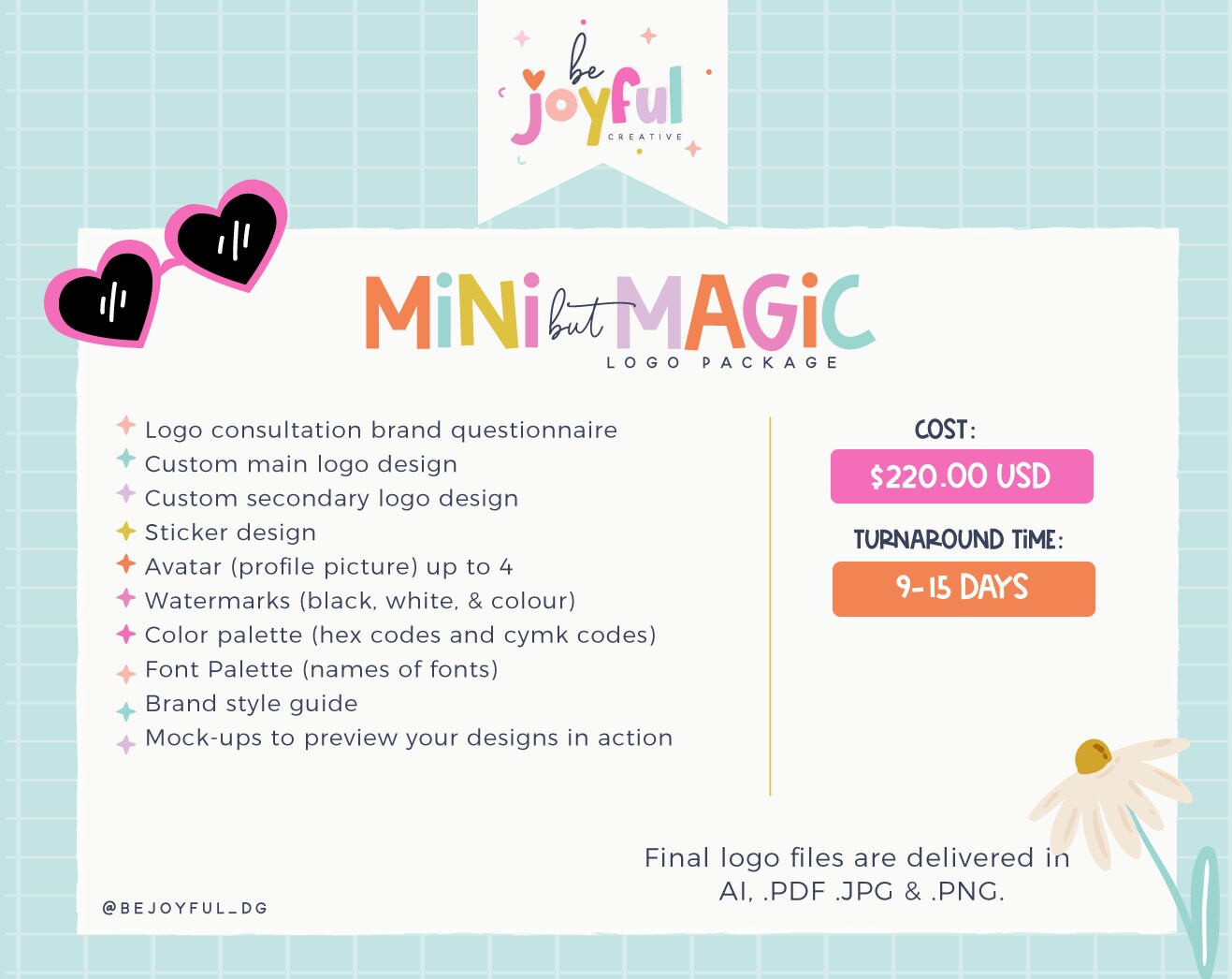 Custom Mini Logo Design Mini Logo Package. Business Logo | Etsy