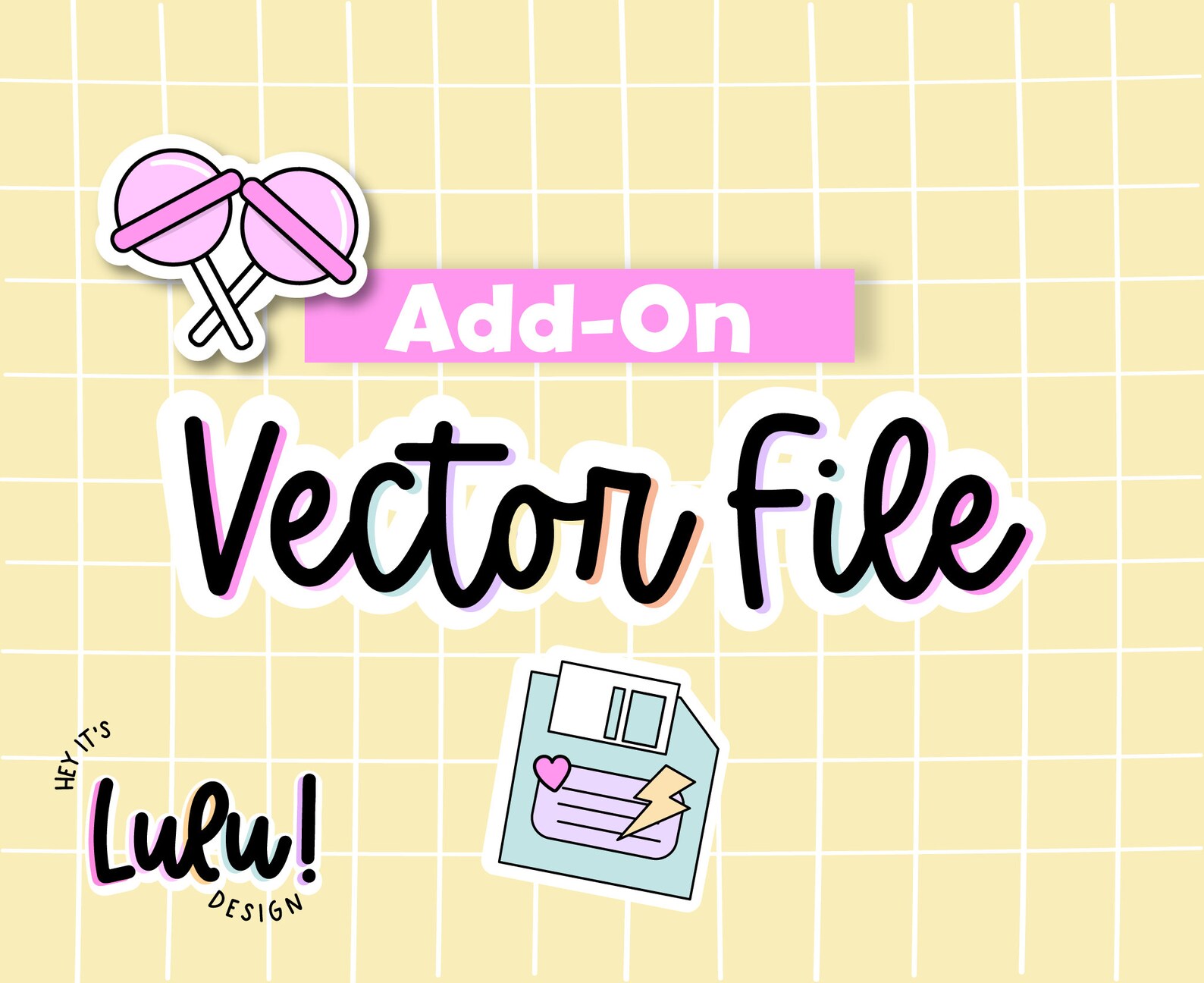 Add-on Vector File - .ai Illustration File. - Etsy