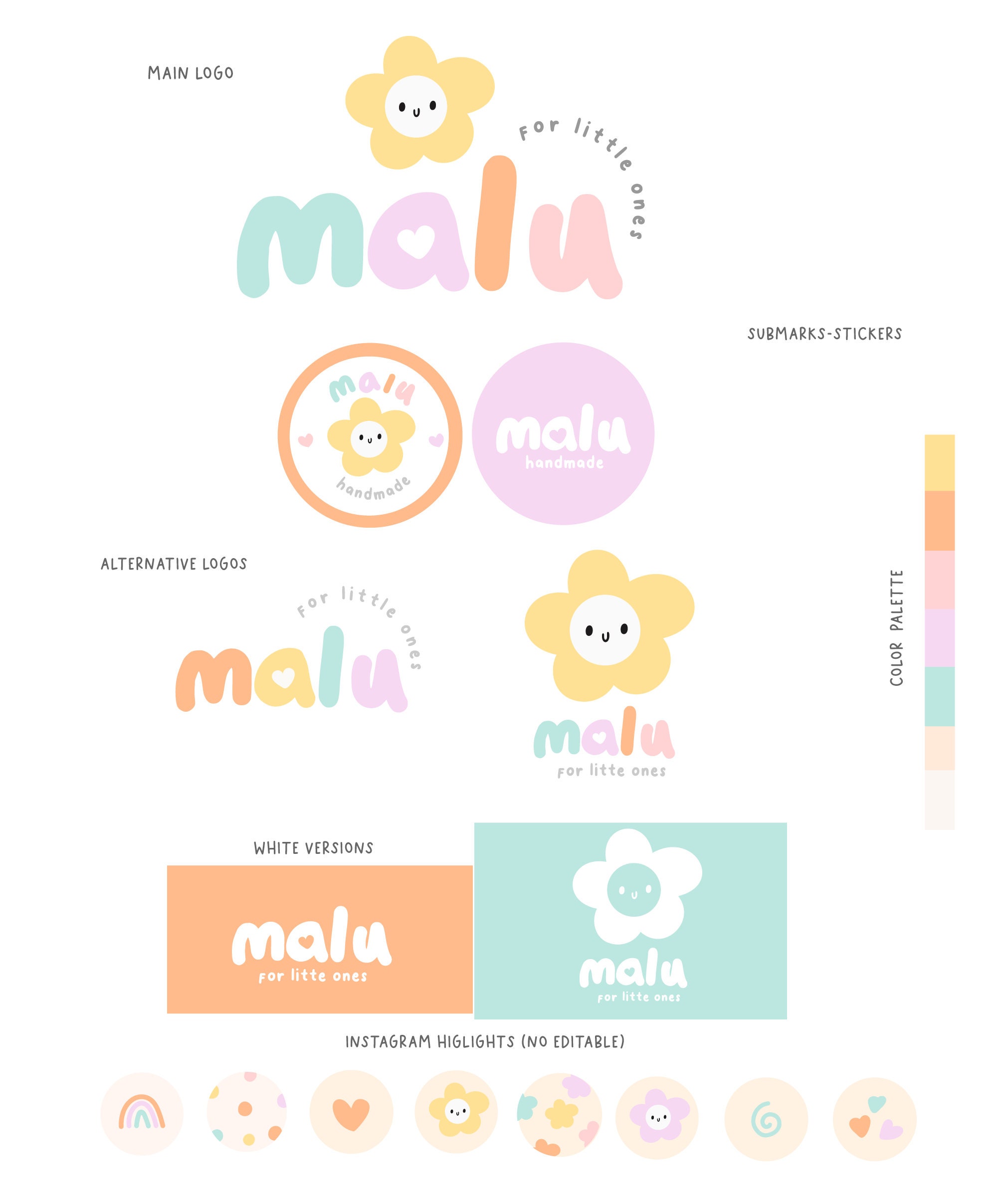 RETIRED LOGOS - NOT for Sale. Showcase Only - Etsy
