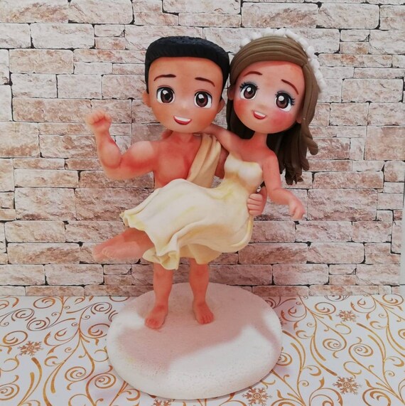 Greece Themed Cake Topper Greek Cake Topper for Wedding. | Etsy