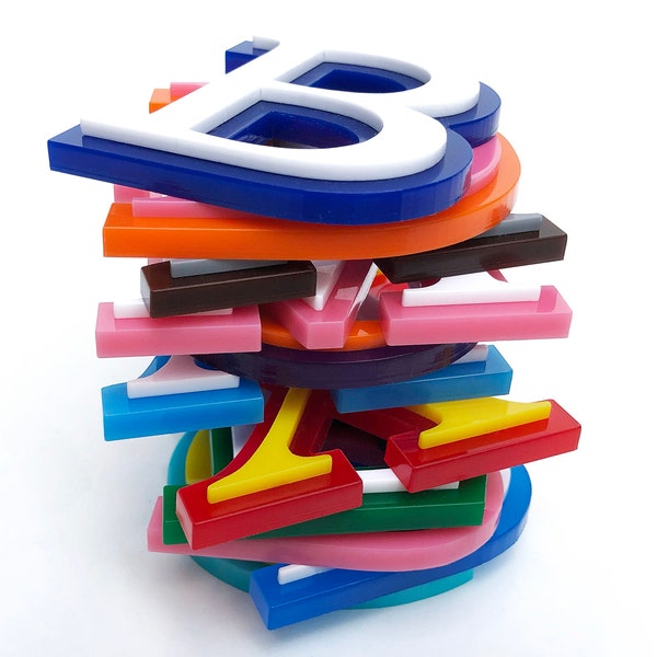 Acrylic Letters - Etsy