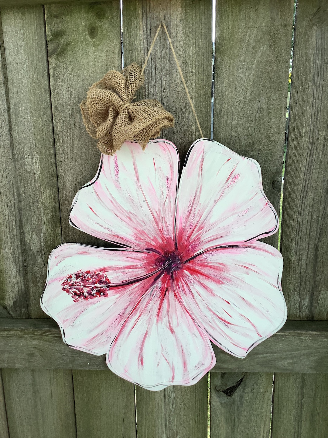 Flower Door Hanger | Spring Door Hanger | Summer Door Hanger | Colorful ...