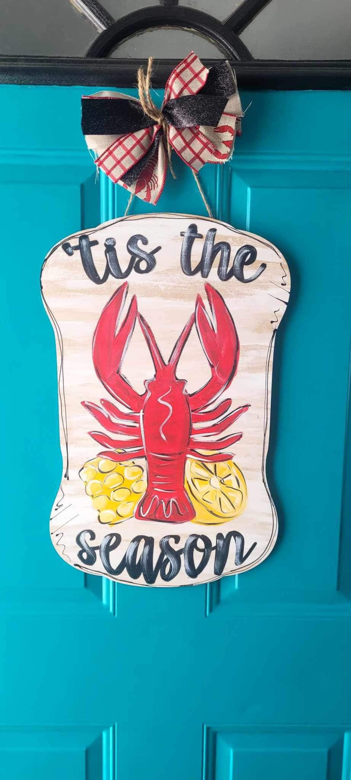 Crawfish Boil Sign | Crawfish Boil | Crawfish Door Hanger | Boil Door ...