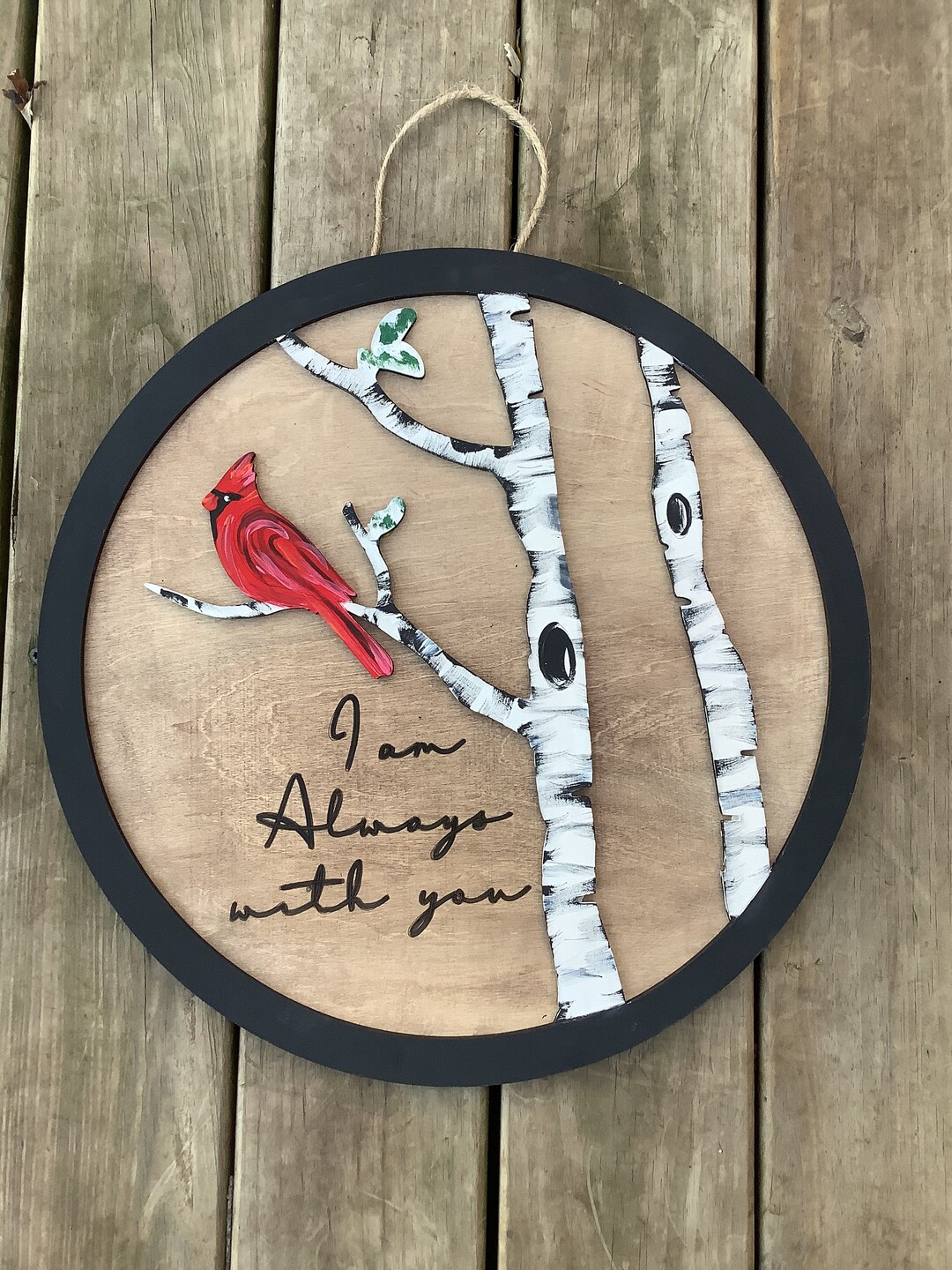 Cardinal Door Hanger Red Cardinal Cardinal Decor Cardinal Door Wreath ...